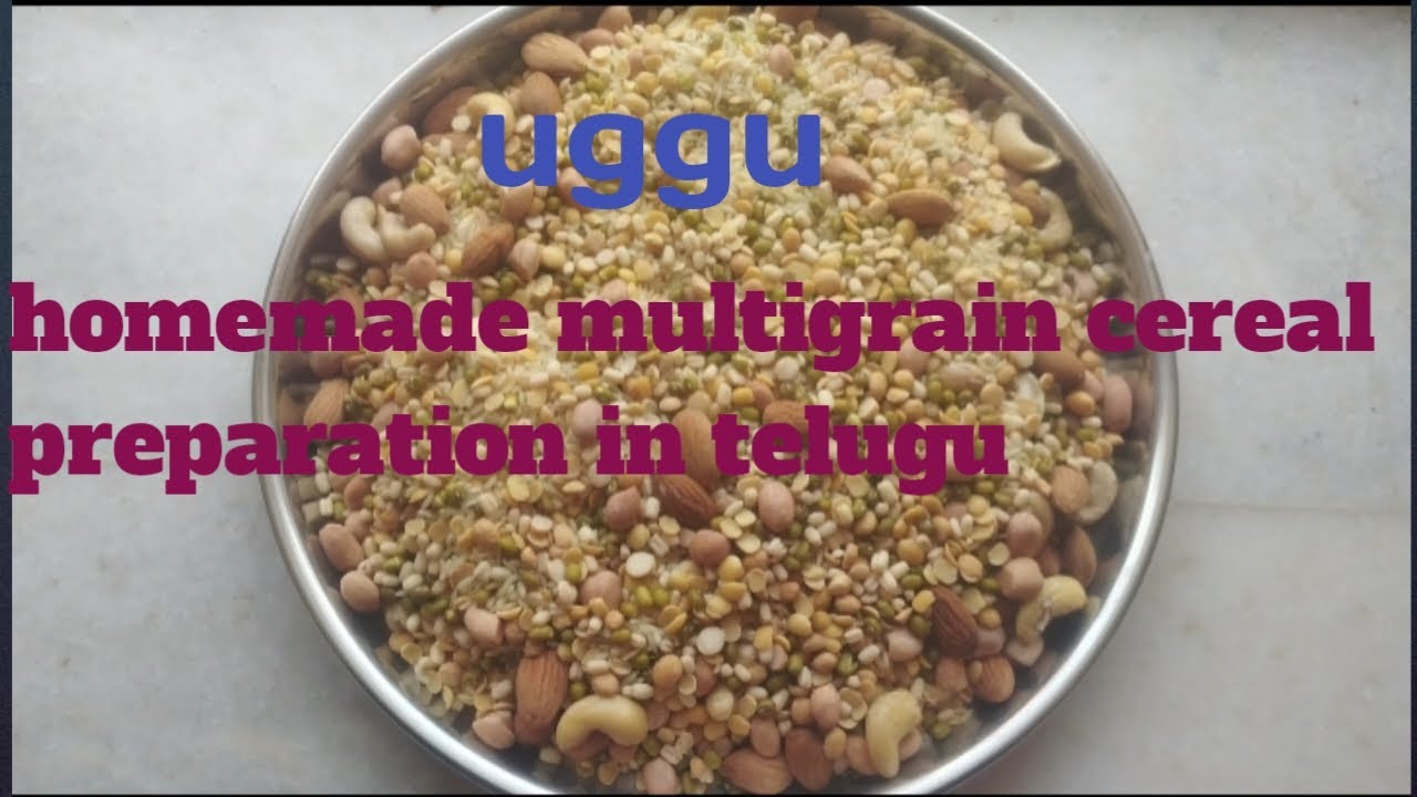 Homemade uggu cereals preparetion#babyfoodrecipes6months #homemade ...