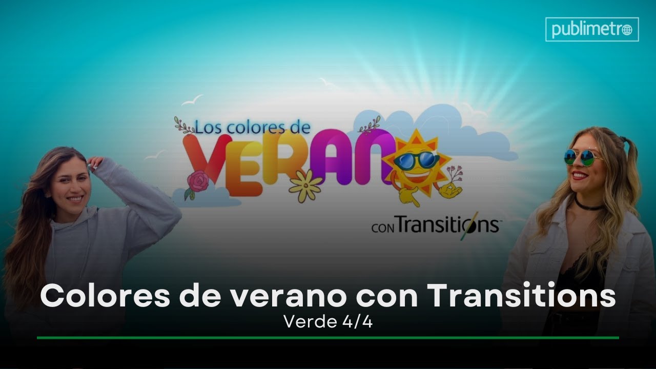Colores de verano con Transitions® Verde 4/4 - YouTube