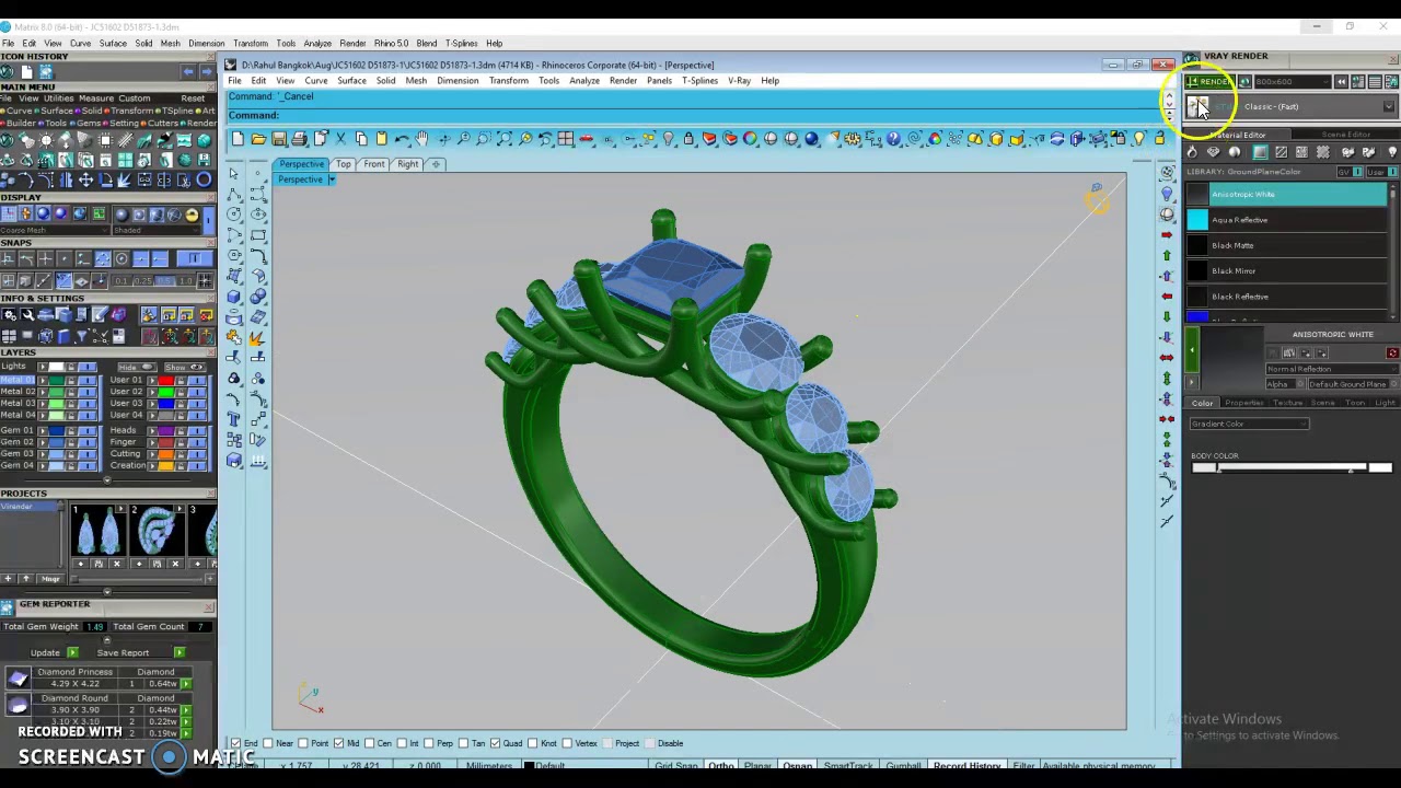 RING RENDER - YouTube