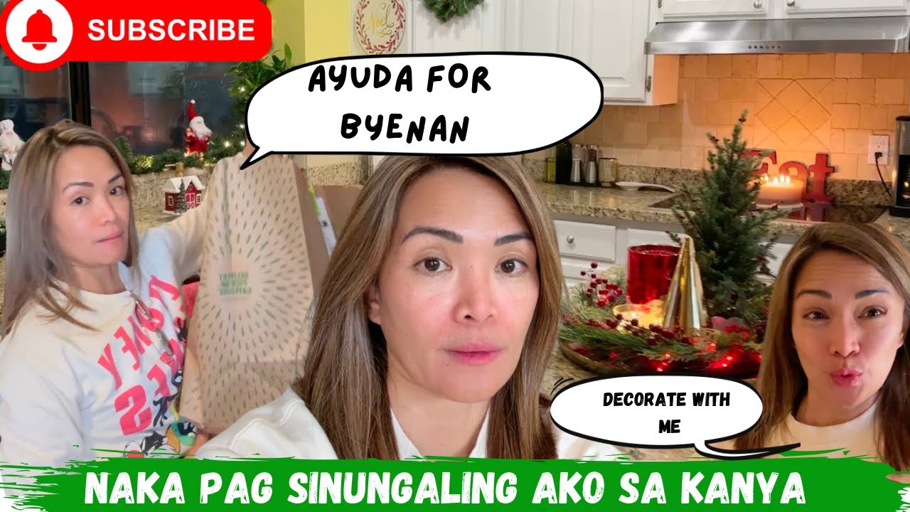 NAKA PAG SINUNGALING AKO KAY BYENAN😔PART2 DECORATE WITH ME KUSINA ...