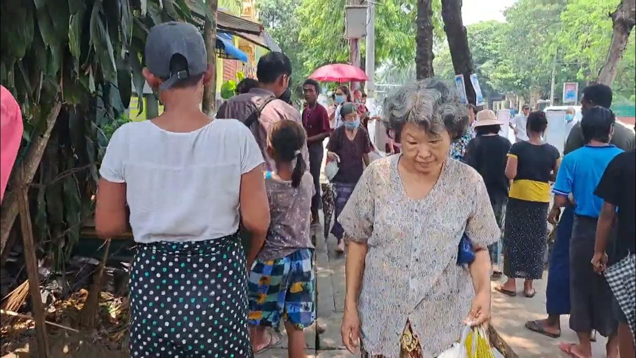 15 April24 သရက်တောကျောင်းတိုက် သဘာဝတရားရိပ်သာ၌ နေ့စဥ် ထမင်း ဟင်း အဟာရဒ