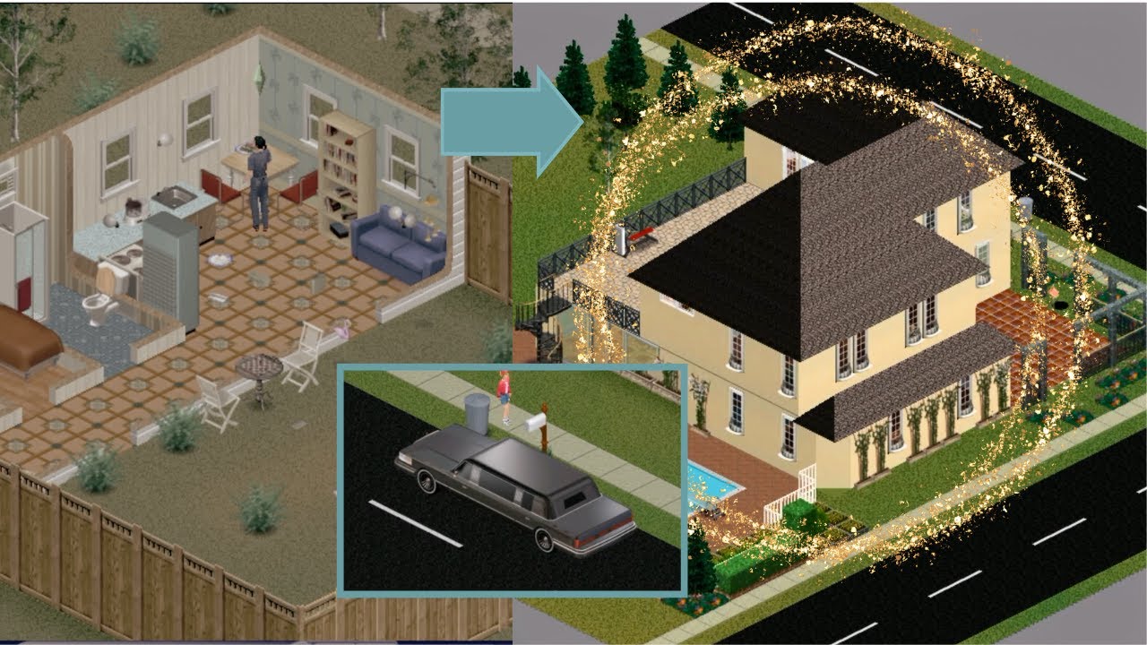 Giving the Hick family the life they deserve in the Sims 1 - YouTube