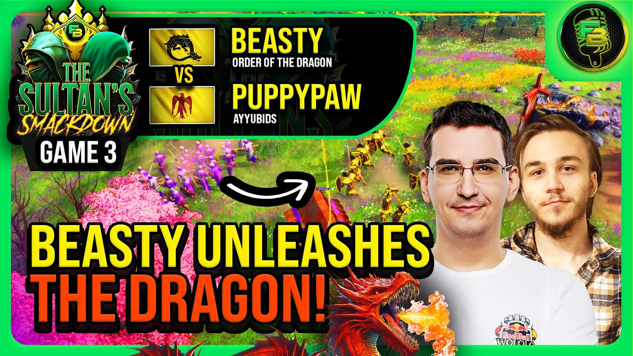 AoE4 - Beastyqt's Order of the Dragon Debut - DLC Showmatch [3/7] - YouTube