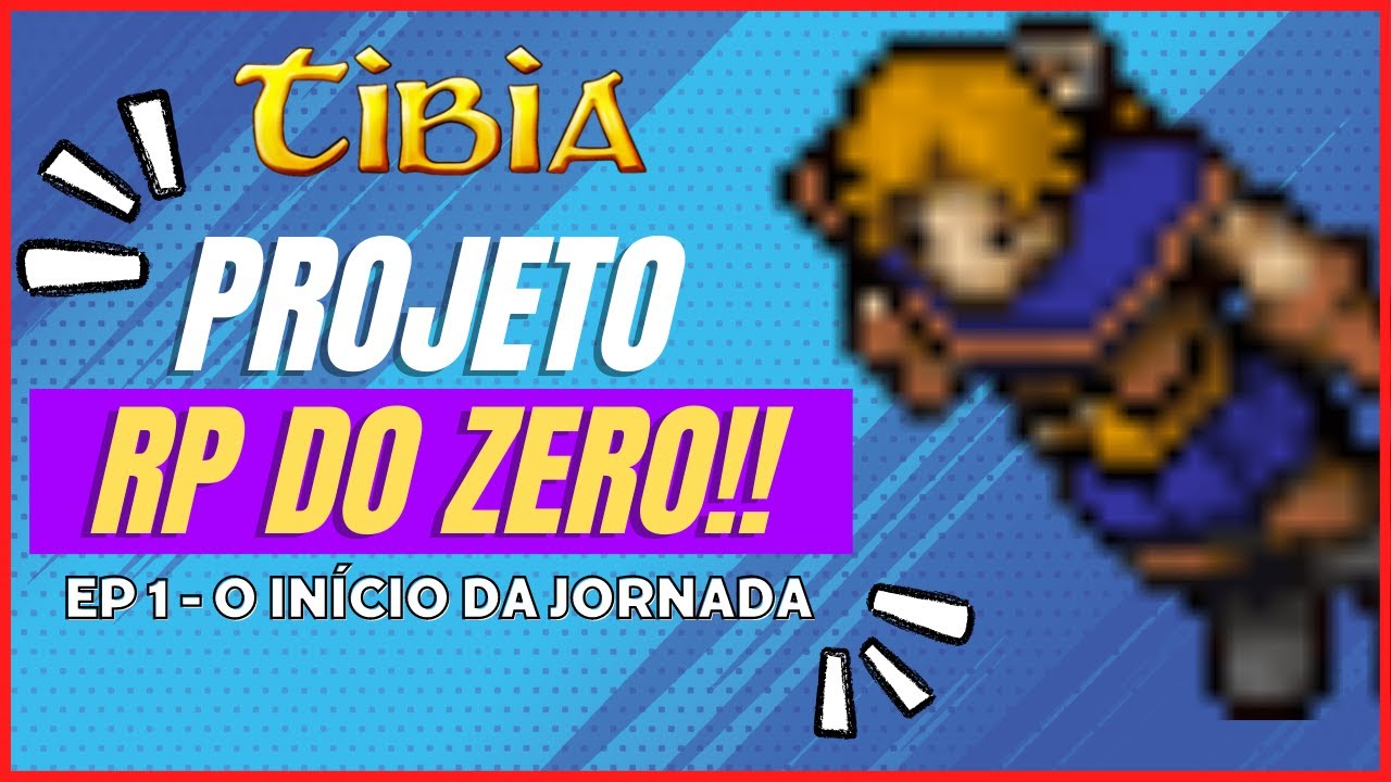 [TIBIA 2023] RP DO ZERO #01 ! Primeira vez de RP NA VIDA! Será que vai ...