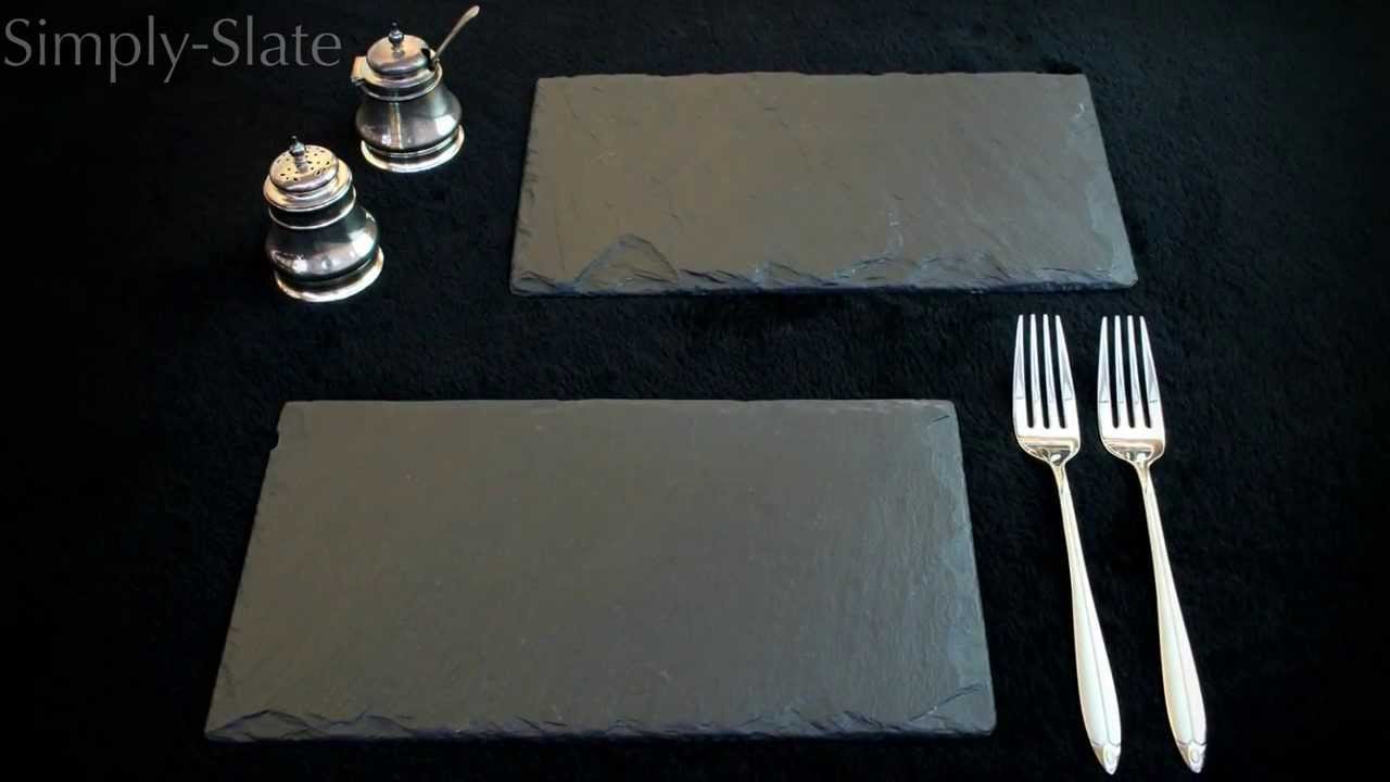 Simply Slate Serving Platter Range - YouTube