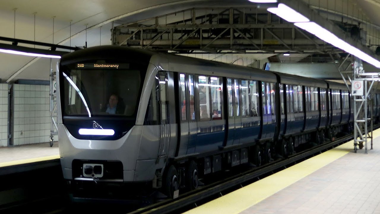 Ride onboard STM Azur Train. - YouTube