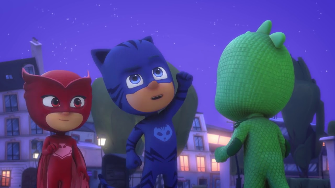 armadylan y robette mandan PJ Mask Temporada 3 E2 Español Latino HD ...