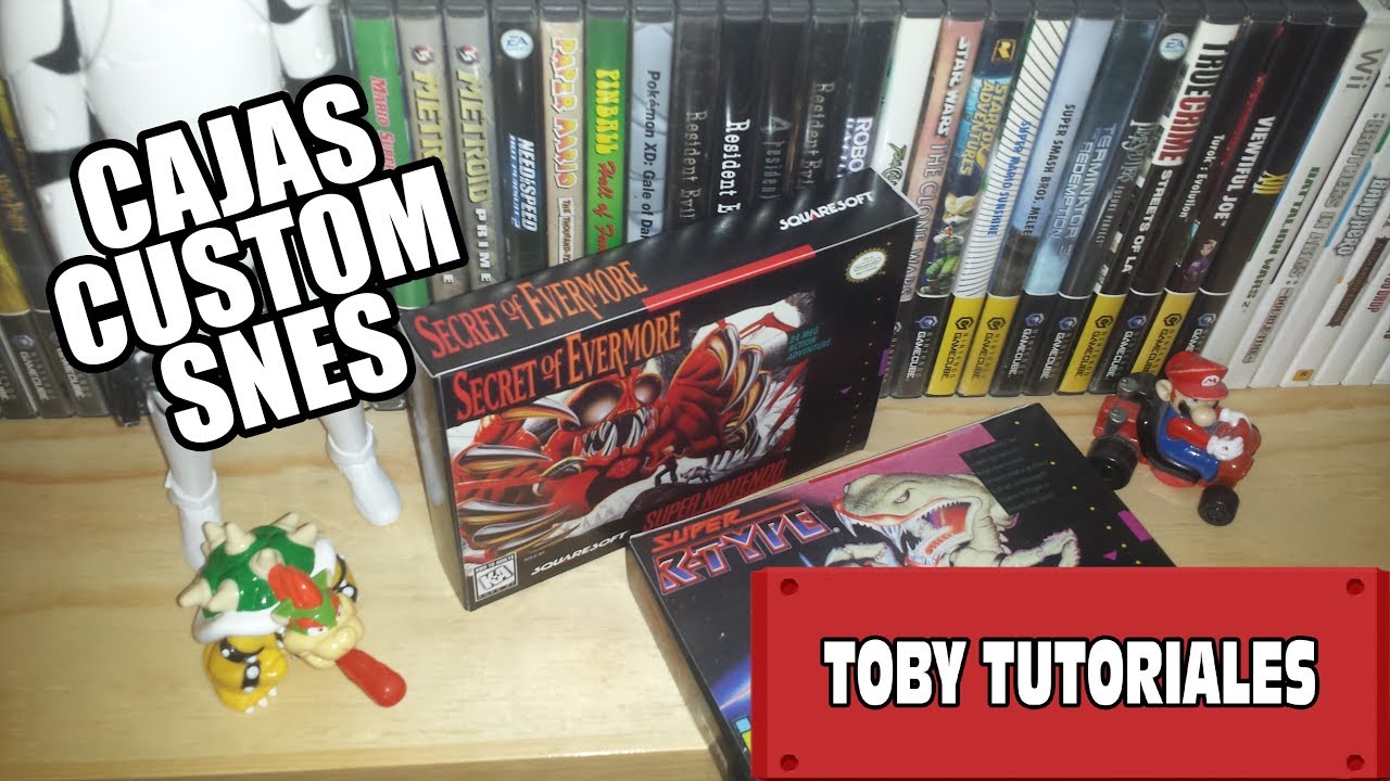 Toby Tutoriales #2 Cajas Custom para SNES - YouTube