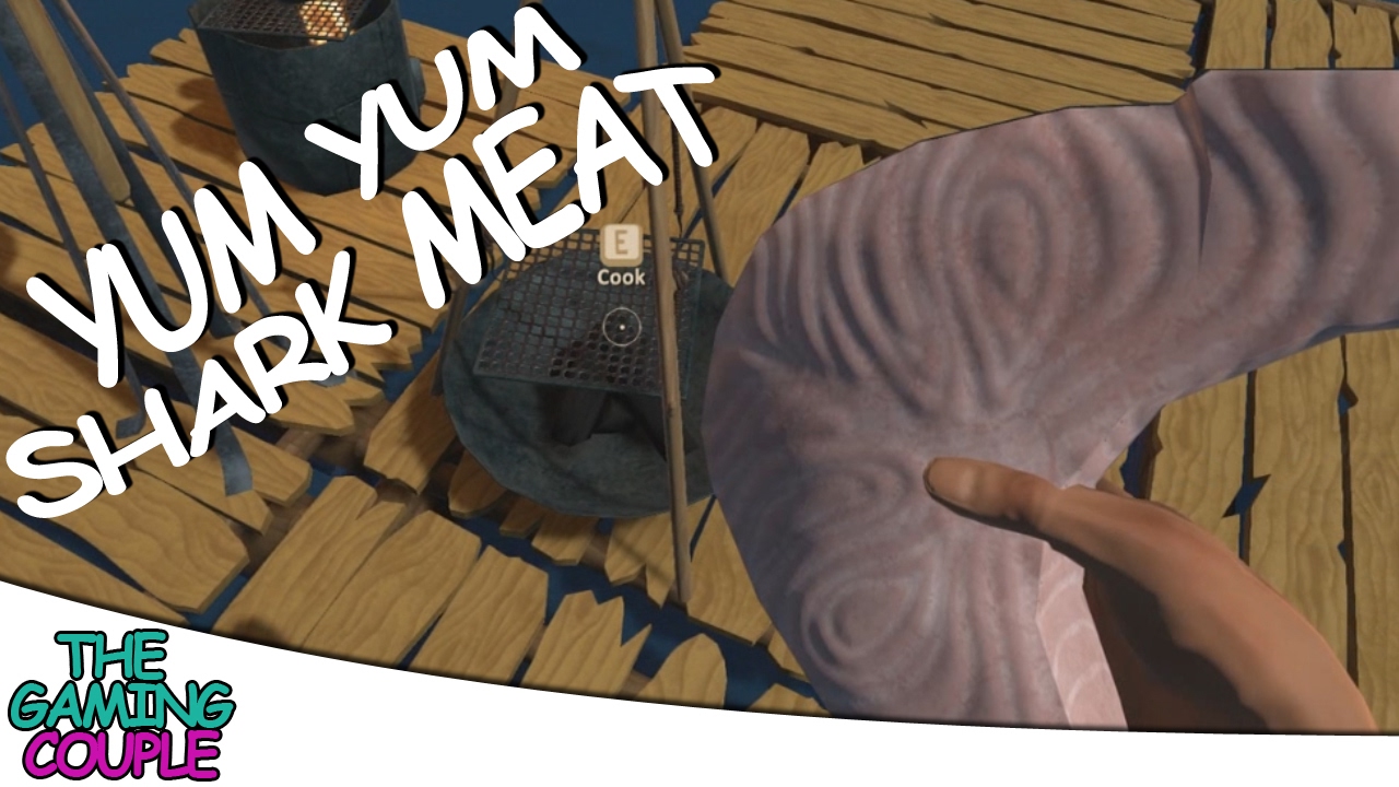 SHARK MEAT, MACKEREL & POTATO PLANT - Raft Gameplay #4 (Let's Play Raft ...
