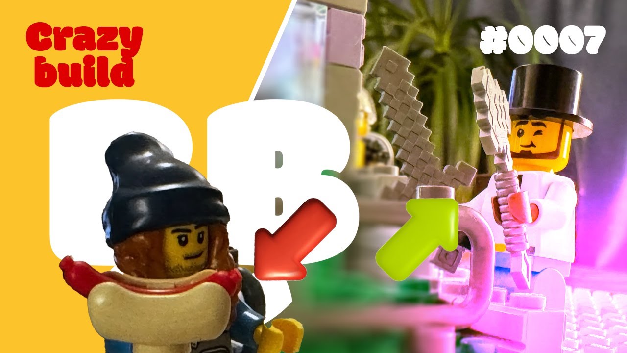 How To Build A Lego Christmas House Party: Lego City Random Build with ...