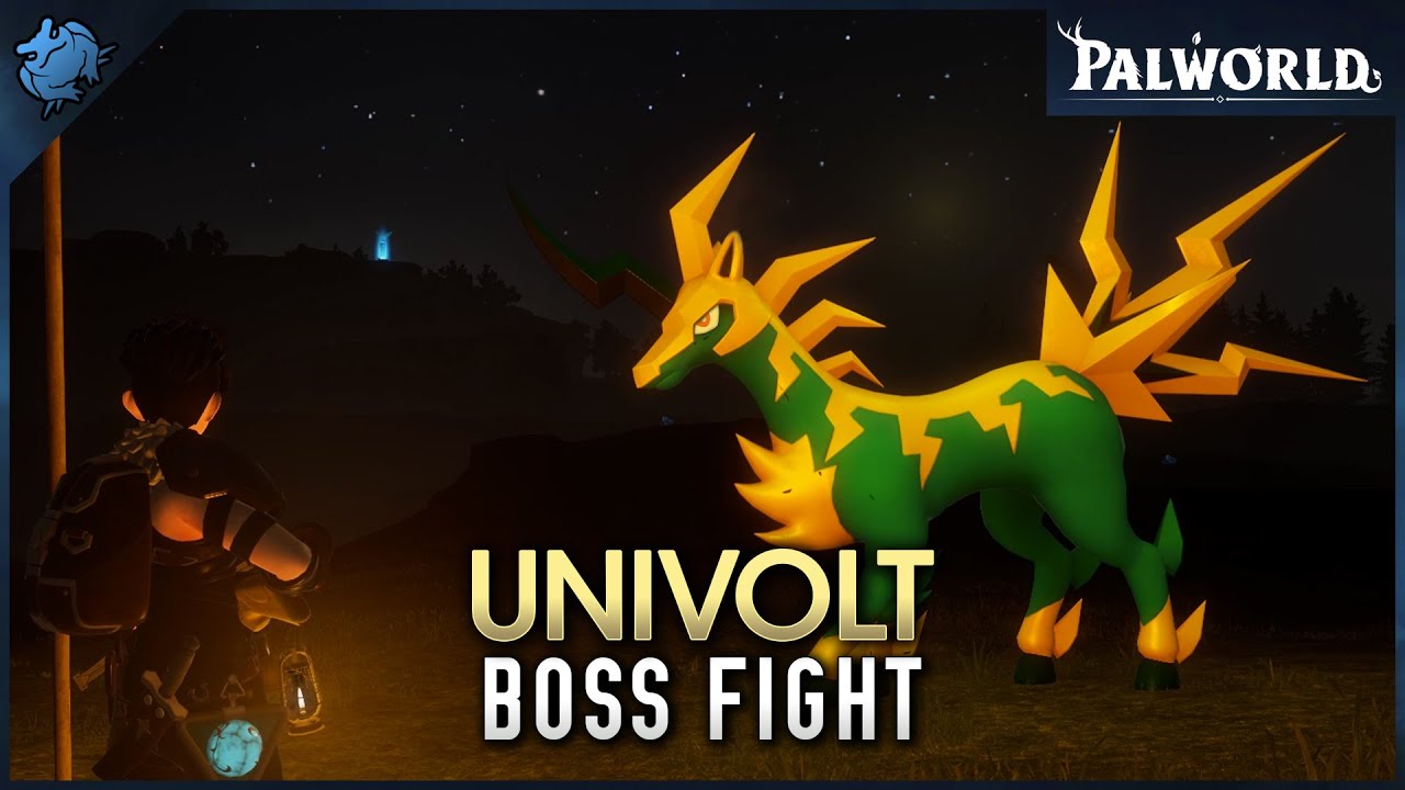 Palworld - Univolt Boss Fight - YouTube