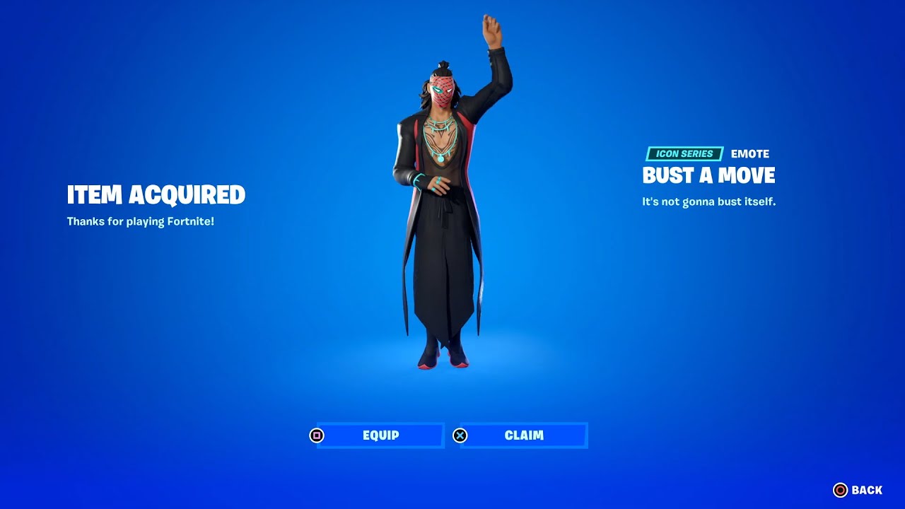 HOW TO GET BUST A MOVE EMOTE FOR FREE FORTNITE! - YouTube