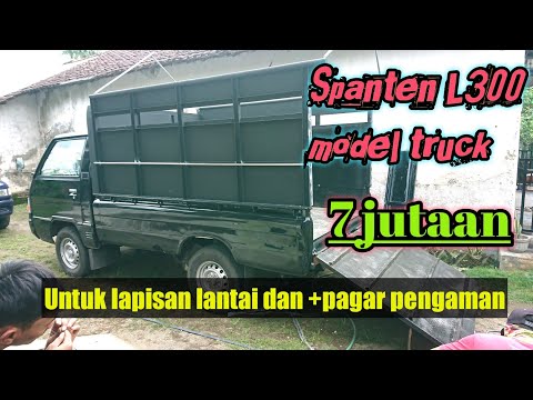 Membuat Spanten L300 model truck full plat