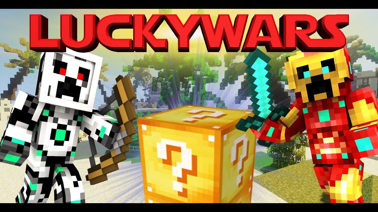 minecraft-luckywars : skywars con i lucky block! - YouTube