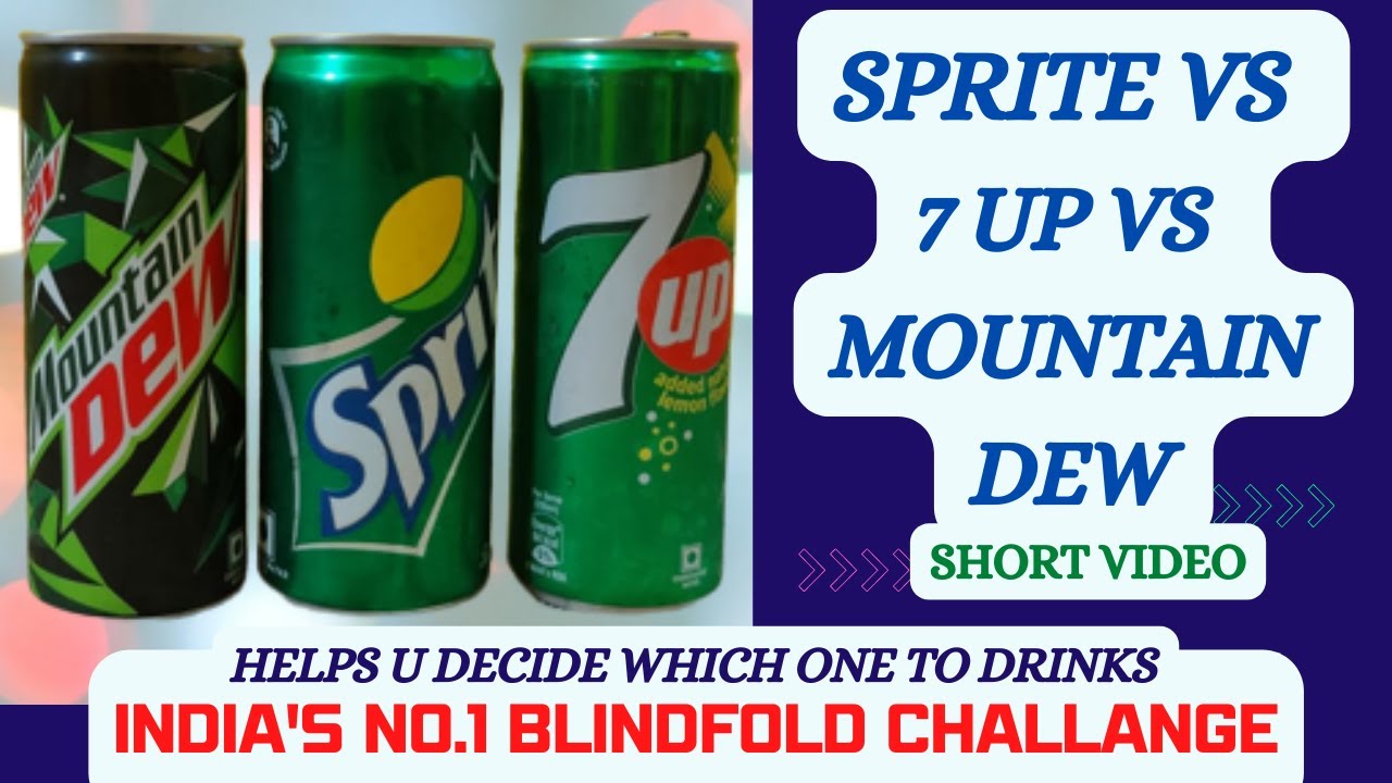 The Ultimate Showdown: Sprite vs 7up vs Mountain Dew - Can You Pick a Winner ? - YouTube