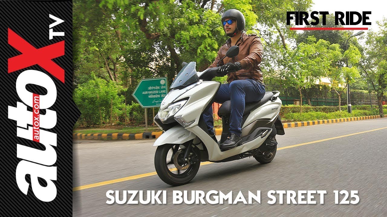 Suzuki Burgman Street Review, First Ride - autoX