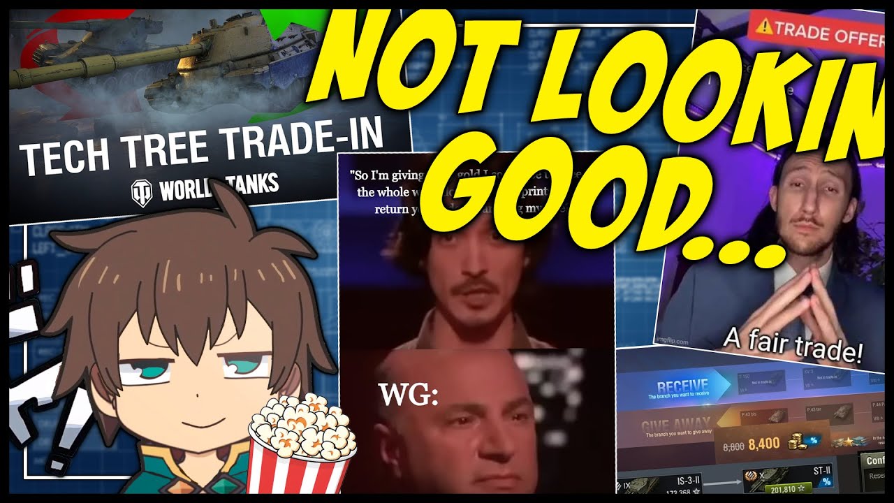 "𝗡𝗼𝘁 𝗟𝗼𝗼𝗸𝗶𝗻' 𝗚𝗼𝗼𝗱"... ... 𝗧𝗲𝗰𝗵 𝗧𝗿𝗲𝗲 𝗧𝗿𝗮𝗱𝗲-𝗜𝗻 || World of Tanks - YouTube