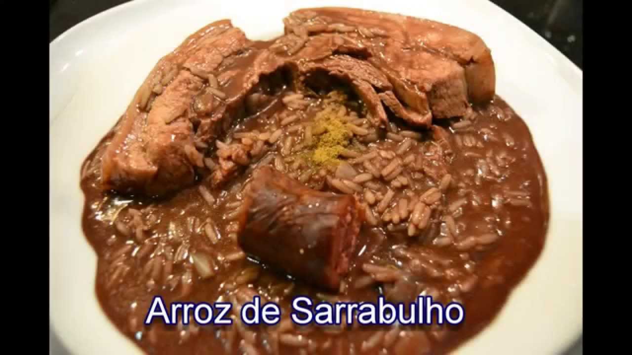 Receita de Arroz de Sarrabulho à minha moda by necasdevaladares - YouTube