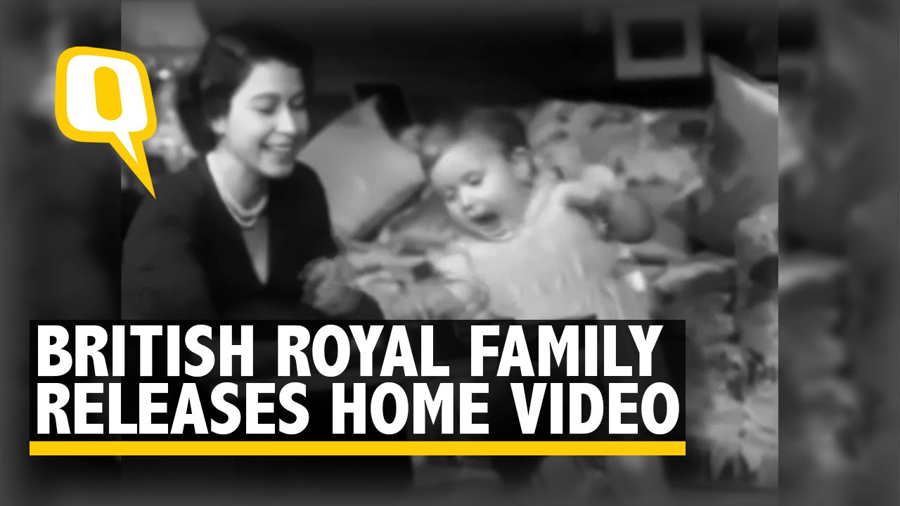 British Royal Family Releases Rare Home Video - YouTube