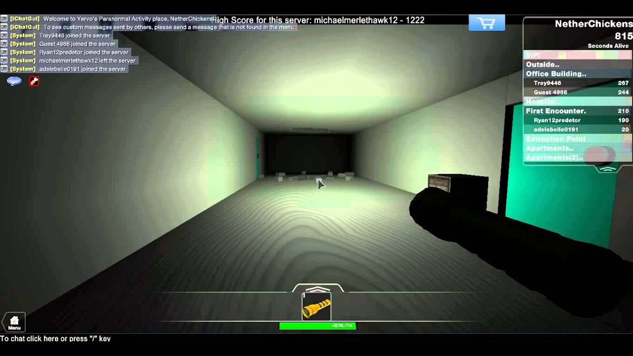 Roblox - Paranormal Activity - YouTube