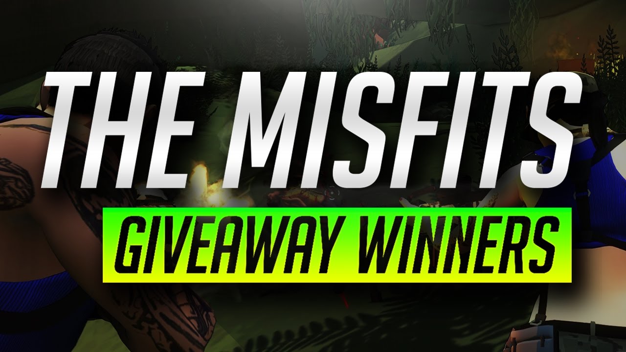 The Misfits GAME KEY GIVEAWAY WINNERS! - YouTube