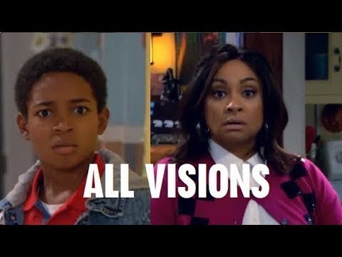 Raven's Home Season 1 - Raven and Booker All Visions - YouTube