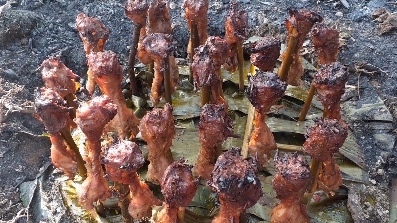 Survival skills - hamster face up the grill - chuột úp nồi siêu ngon ...
