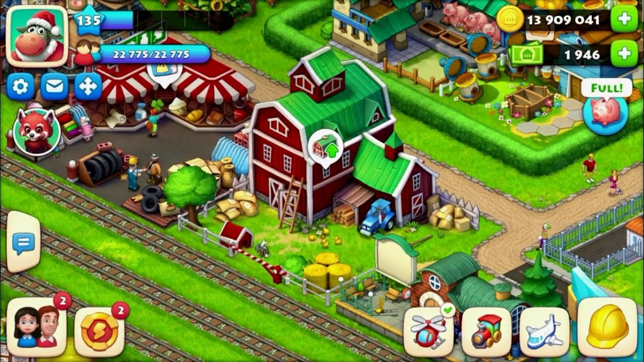 TOWNSHIP Upgrading my barn - YouTube