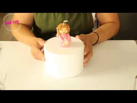 How to make a fondant angel figure? - YouTube