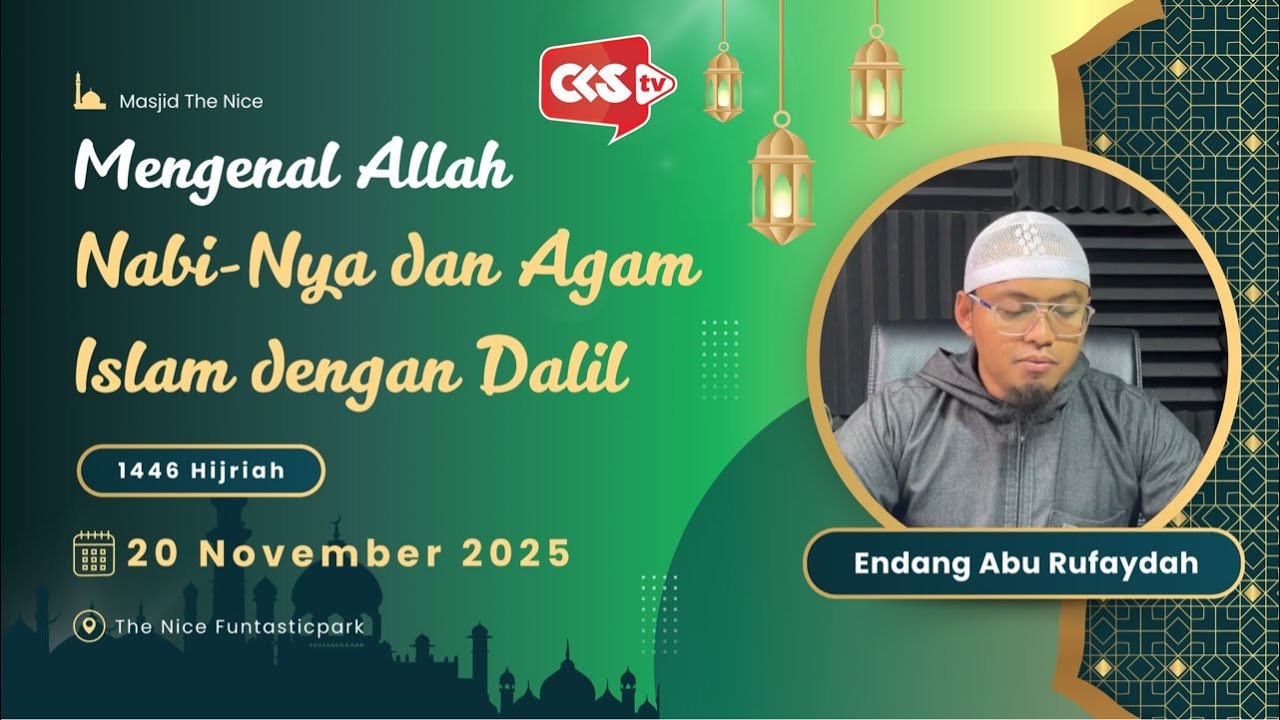 mengenal Allah, Nabi-Nya dan Agama Islam dengan Dalil #aburufaydah ...