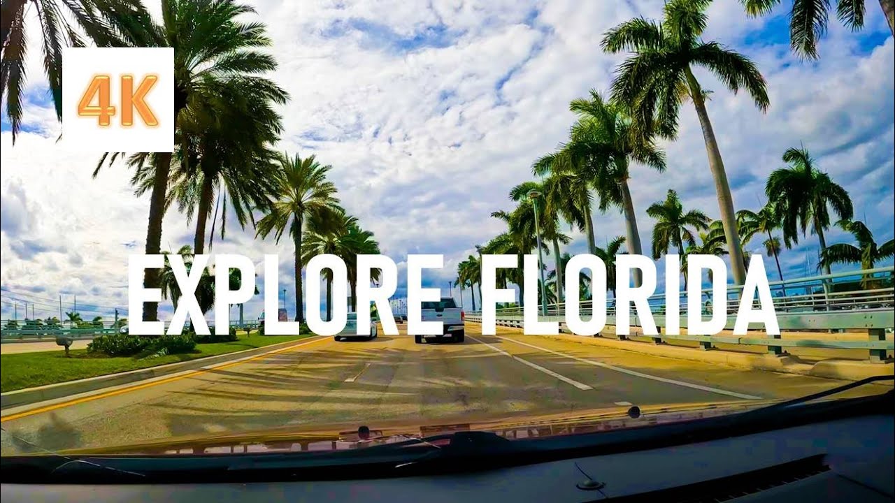 4K EXPLORE FLORIDA DRIVING | FORT LAUDERDALE TO HOLLYWOOD | RELAXING ...