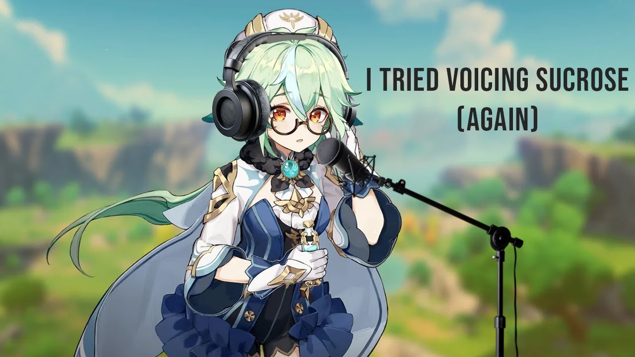 I Tried Voicing Sucrose (again) [Voice Acting Practice] - YouTube