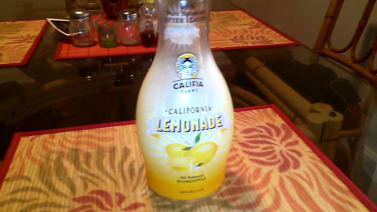 Califia Farms California Lemonade Review - YouTube