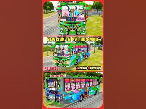 NEW SSK😍TN PVT BUS MOD RELEASED🔥😎#bussidreviews #newmodbussid #shortsfeed #shorts #bus - YouTube