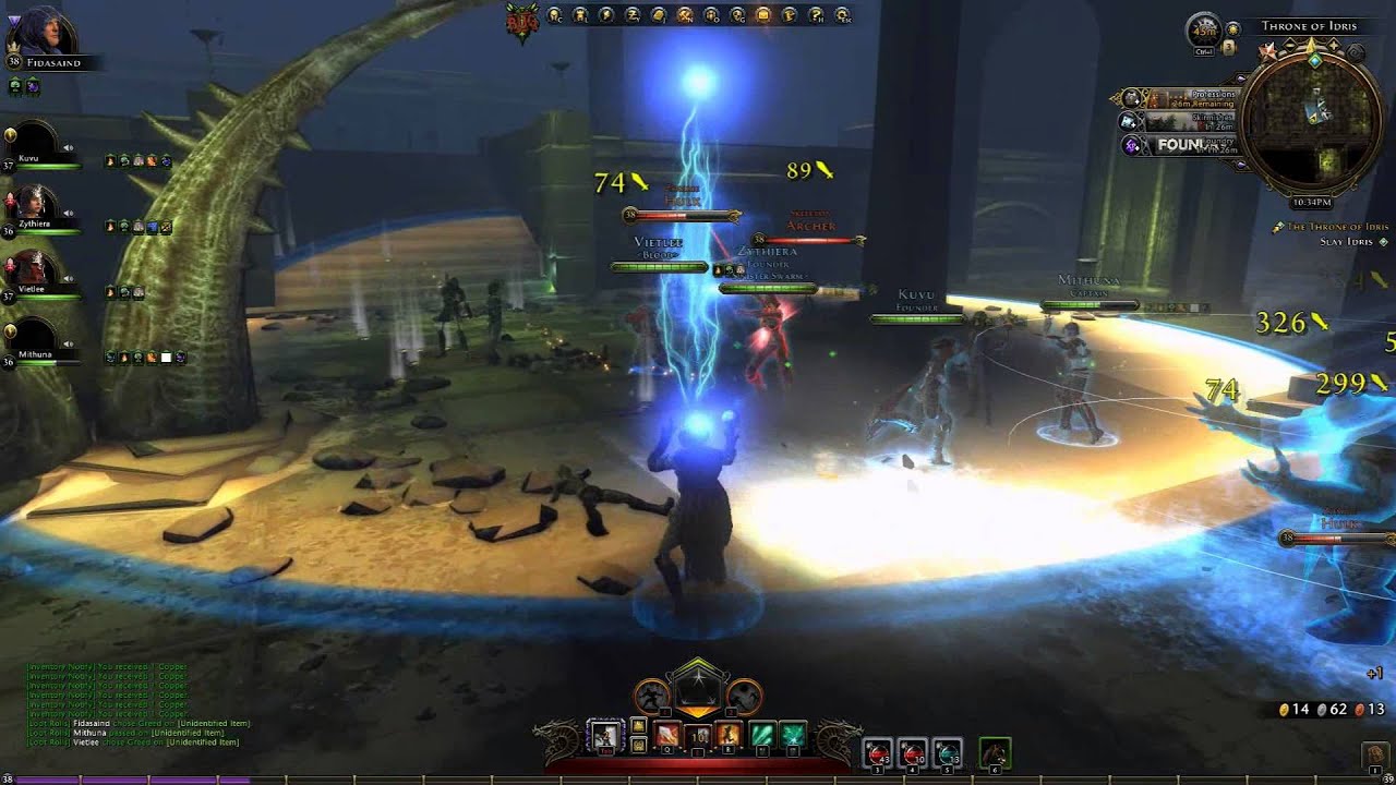 Neverwinter - Level 38 Dungeon - Throne of Idris - YouTube