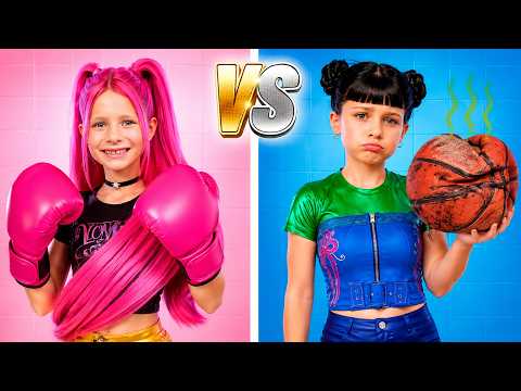 💖 K-Pop Girls Get SUPERPOWERS! 🤸‍♀️🥊🏀 Amazing Sports Transformation!