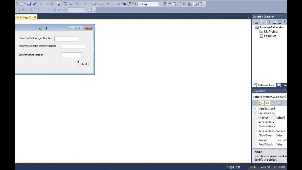 calculate average vb.net - YouTube
