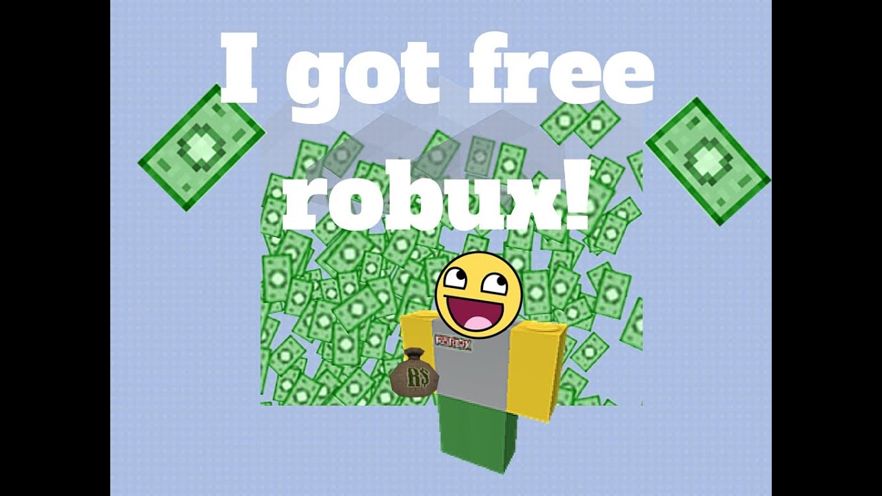 I GOT FREE ROBUX - prank - YouTube