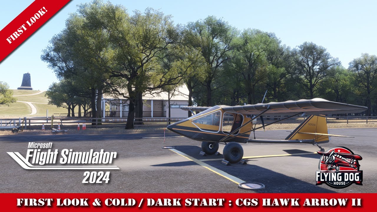 Experience the FREE CGS Hawk Arrow II Ultrlight In Microsoft Flight ...