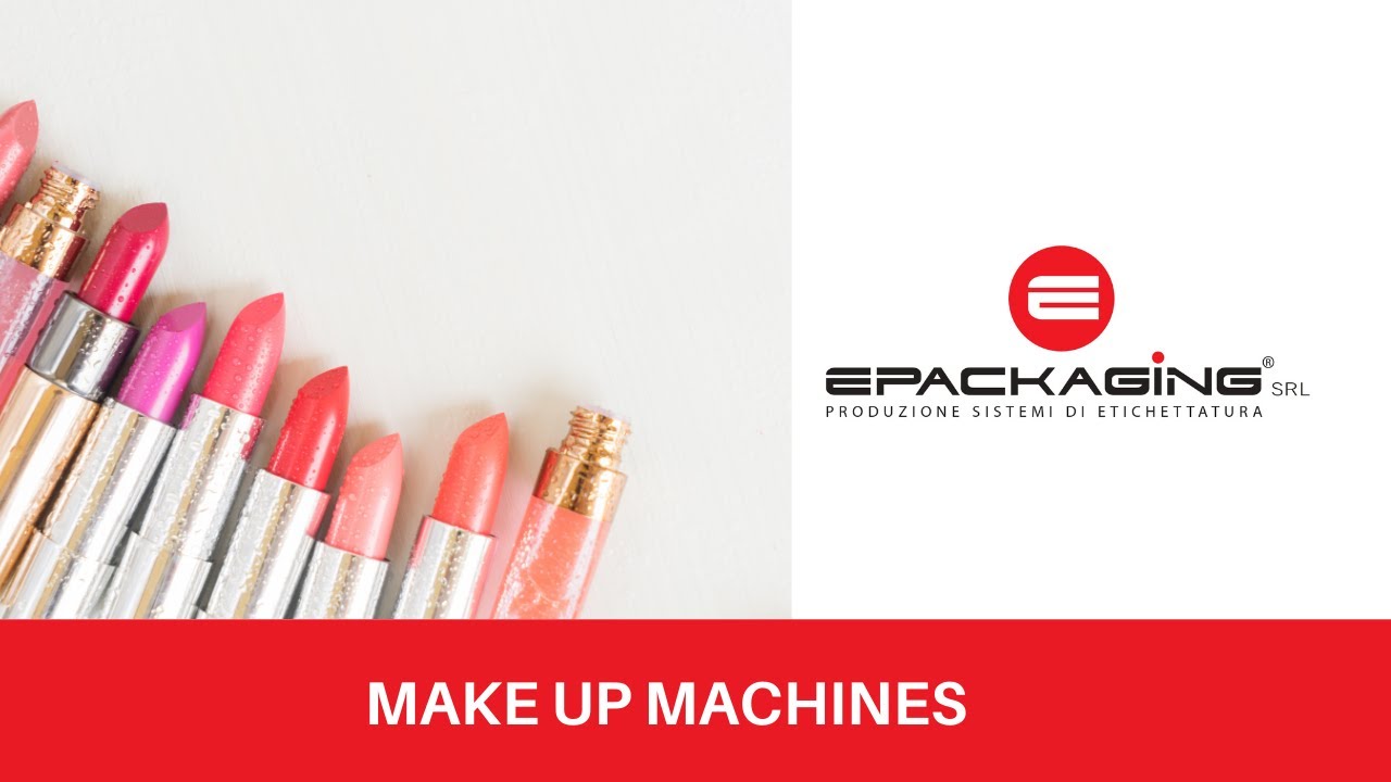 Make up machine: cylindrical cosmetics - YouTube