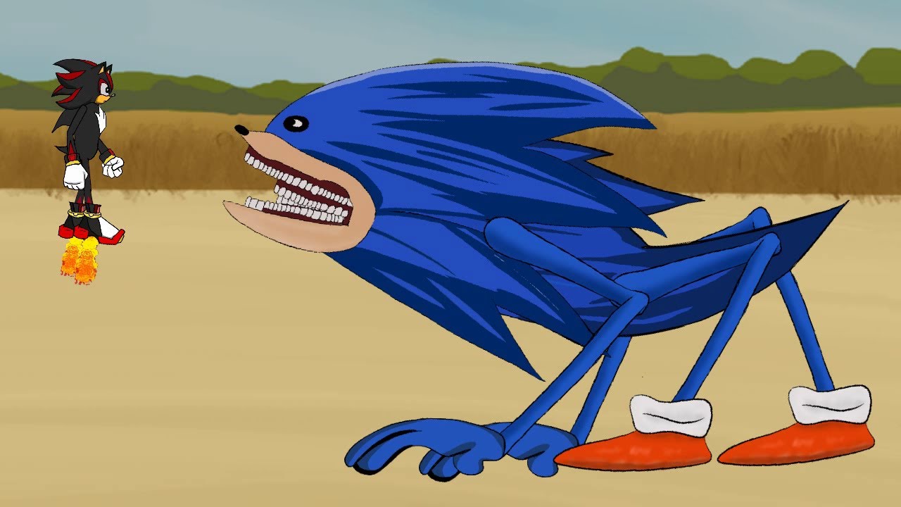 Shin Sonic Tapes vs Shadow the Hedgehog Animation - YouTube