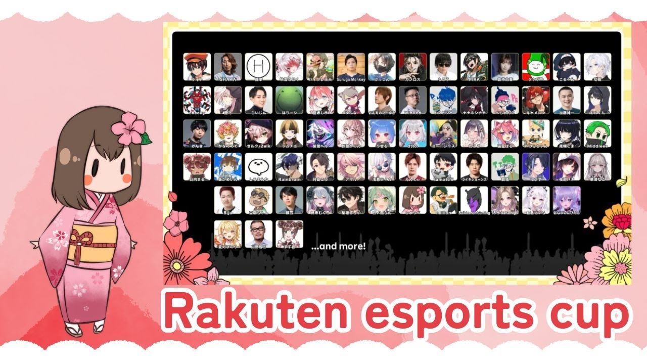【Warlander】Rakuten esports cup 大争奪戦～百花繚乱～【夏河ひのり/智念せいら/豆腐ちゃん/しゅりぺ】 - YouTube