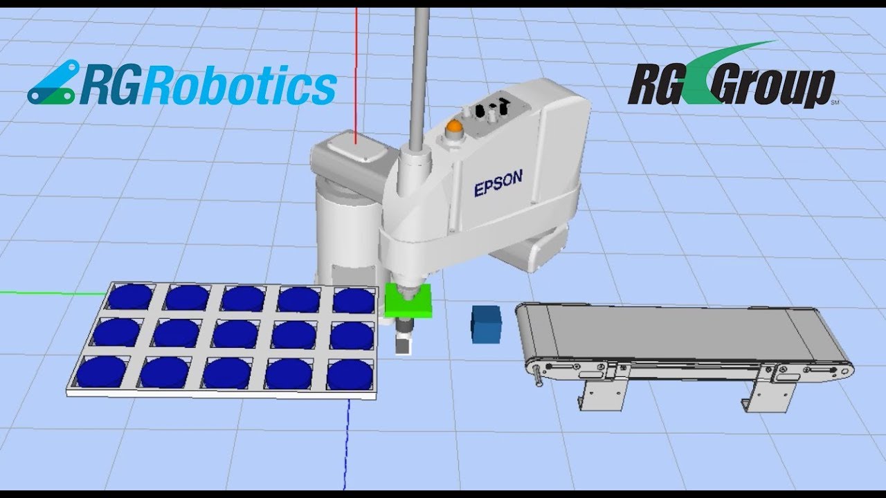 Epson G6-653 SCARA Robot - Automation Concept Video - YouTube