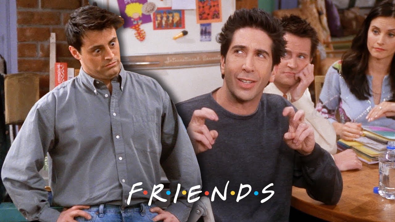 Joey Gets a New Brain | Friends - YouTube