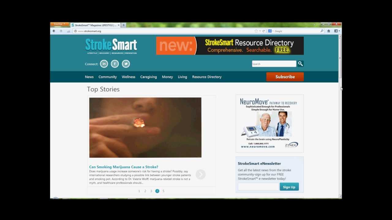 Tour the New www.strokesmart.org - YouTube