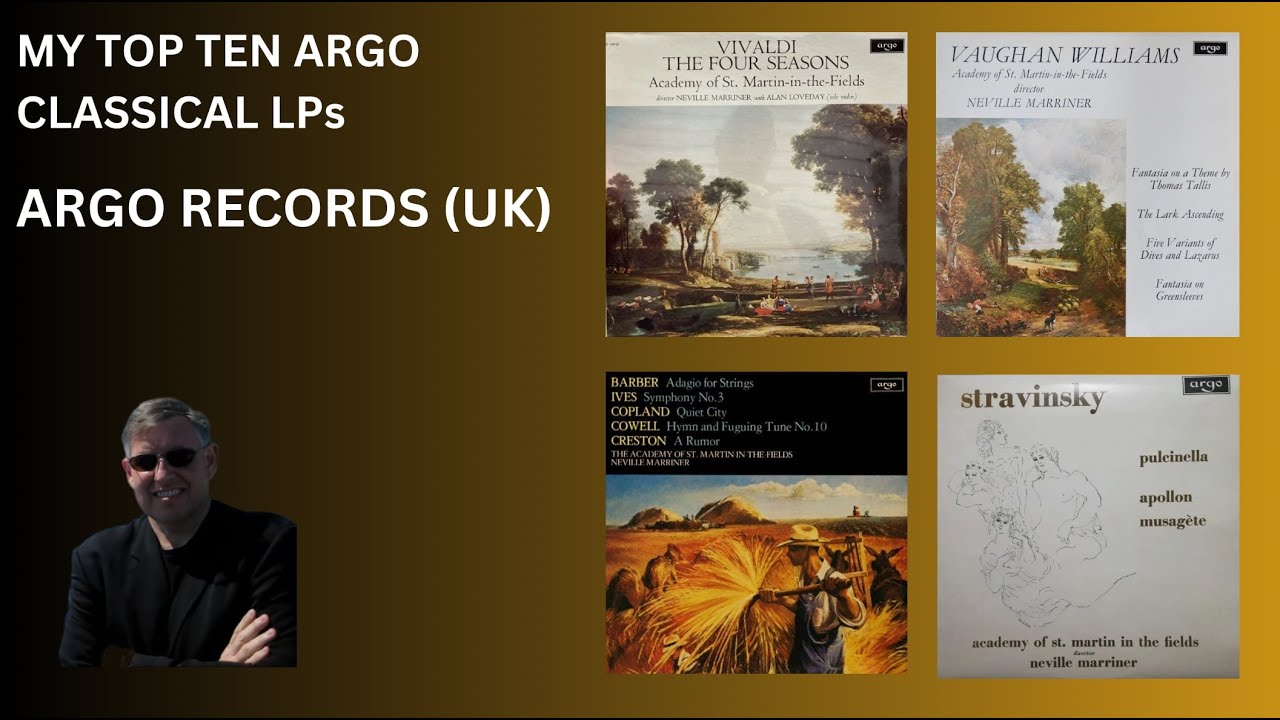 My Top Ten Classical Argo LPs. Argo Records UK. - YouTube