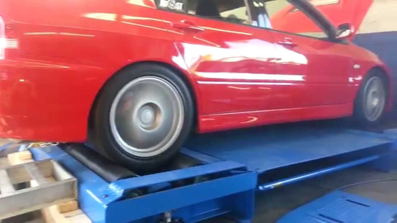 DR BOOST TUNED 668whp Evo VIII different pull - YouTube