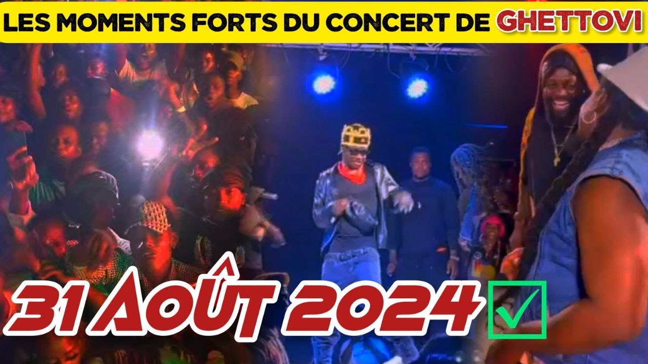 🚨LES MOMENTS FORTS DU CONCERT DE GHETTOVI AU TOGO - YouTube