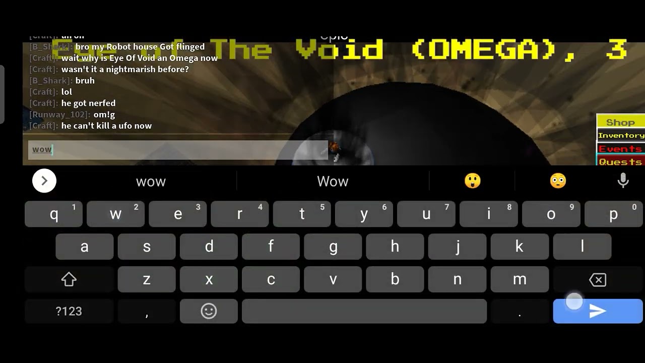 Surviving Eye Of The Void in Mega Boss Survival • Roblox - YouTube