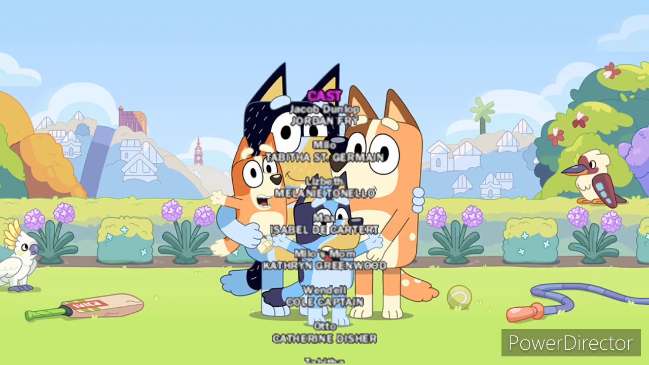 Bluey (2019) - End Credits (Low-Toned) - YouTube